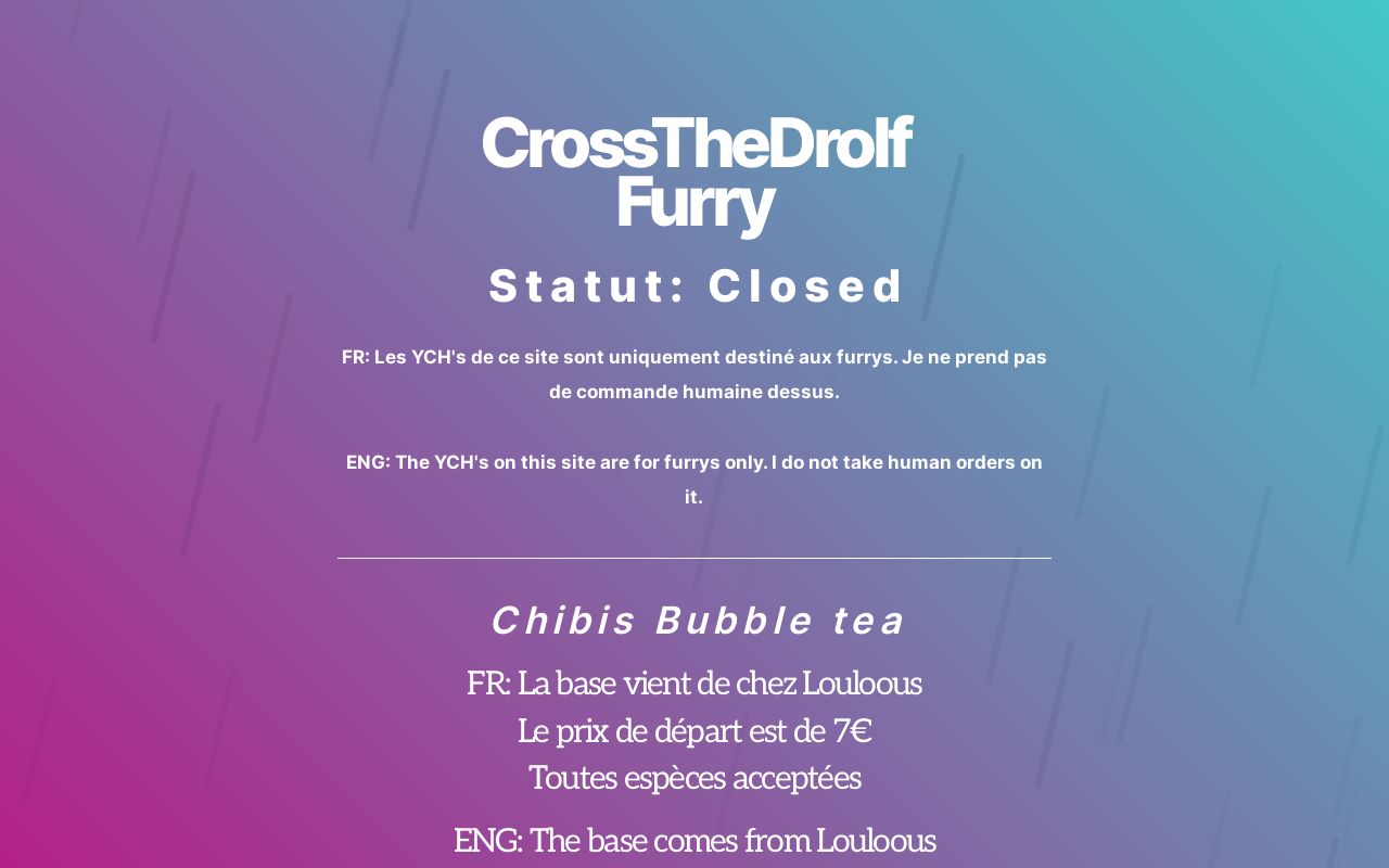 CrossTheDrolfFurryOnly